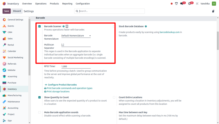 How to Create Barcode in Odoo 18 (Step-by-Step Guide)